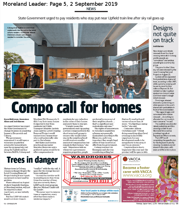 Moreland Leader: LX Compo Call, Trees in Danger, Designs not quite on ...